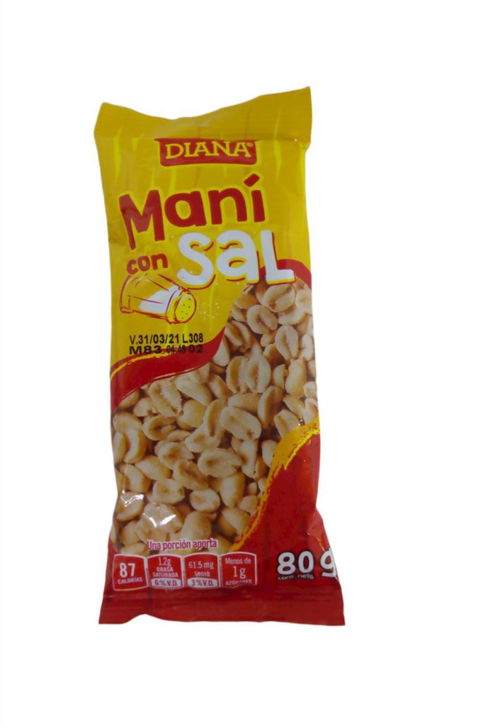 MANI CON SAL DIANA 80G | Supermercado El Éxito